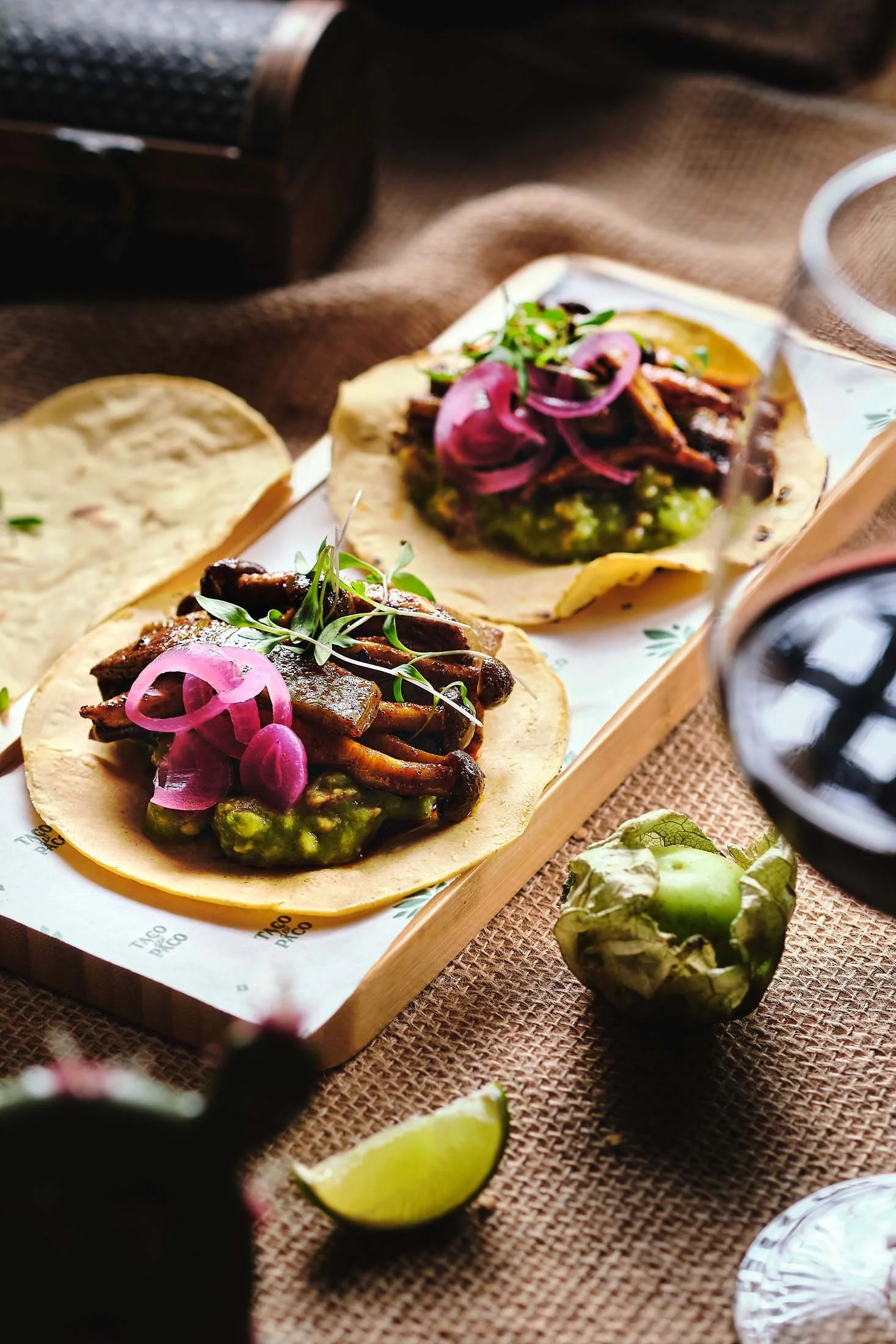 Menu — Taco del Paco