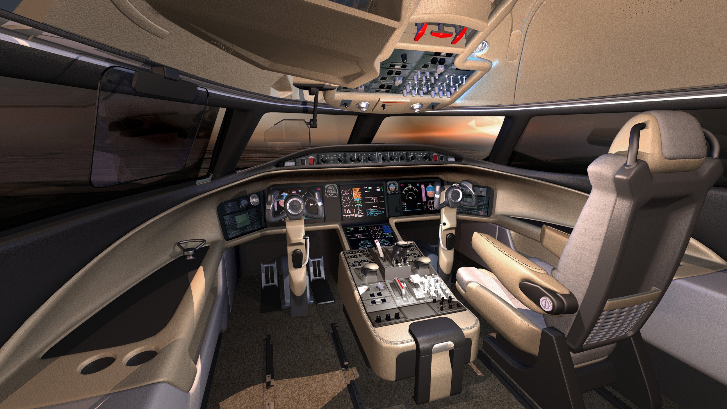 Global Vision Flight Deck — Design Q