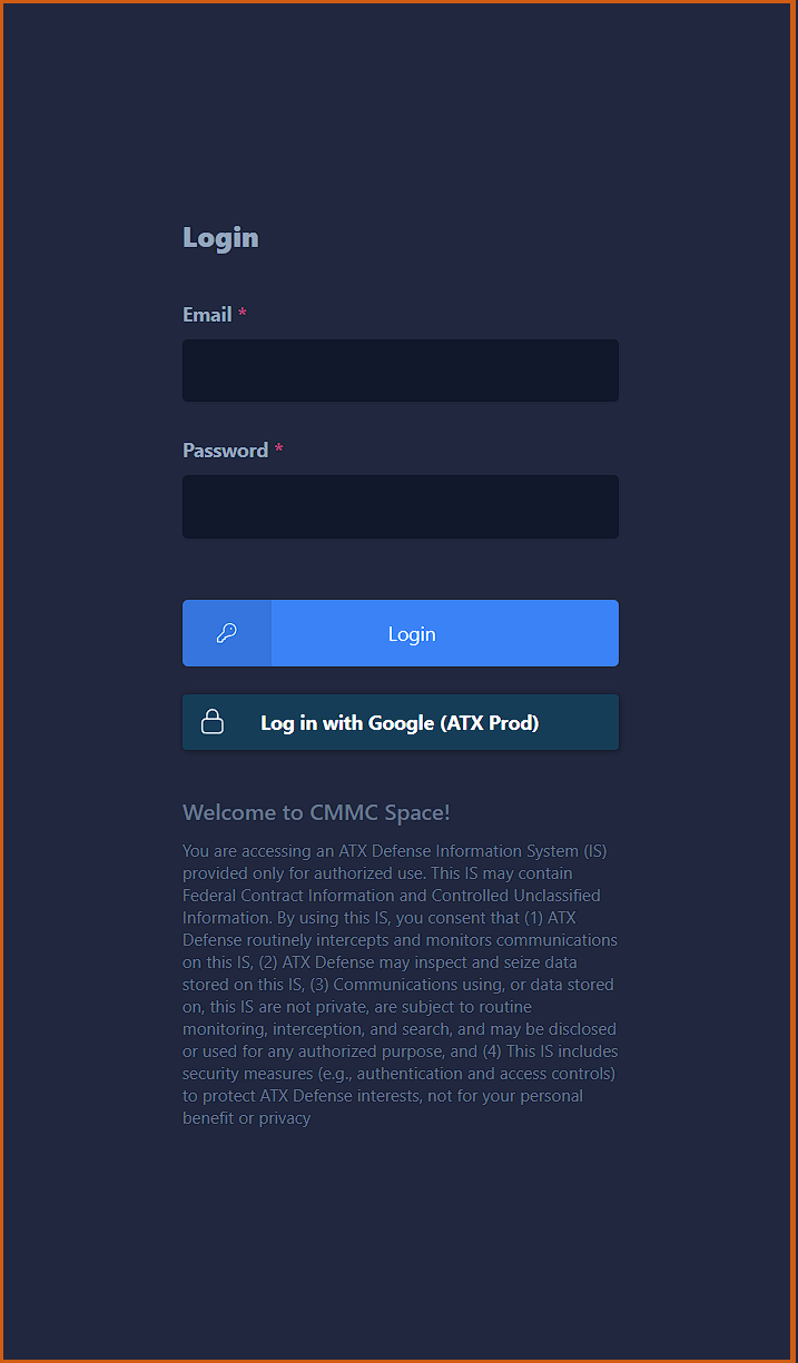 New Users — Welcome to CMMC Space