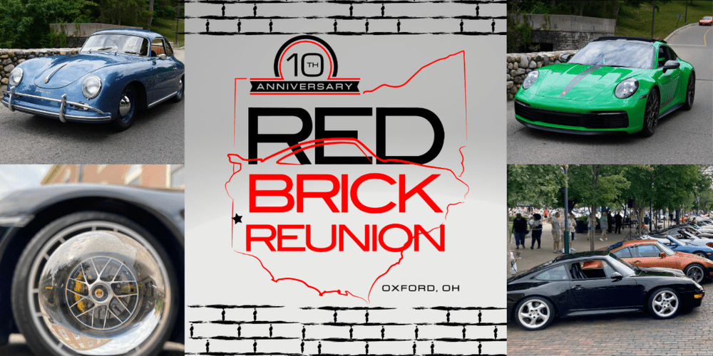 10 Anniversary - Red Brick Reunion — Ohio Valley Region Porsche Club of ...