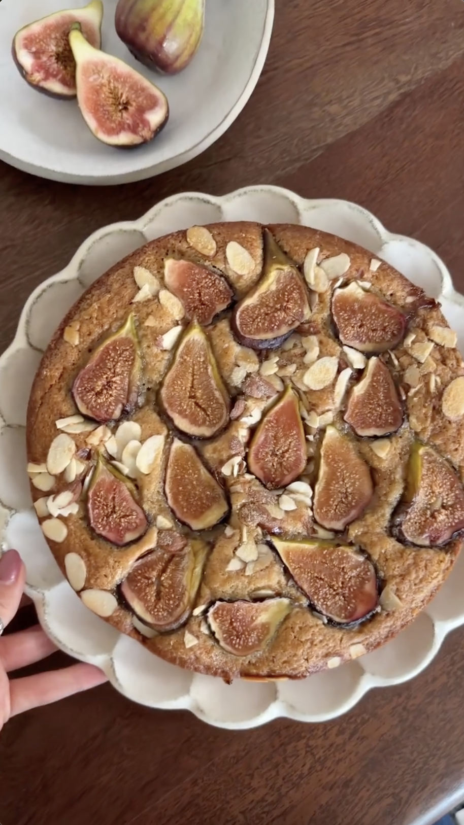 Almond Fig Cake — Chloé Crane-Leroux