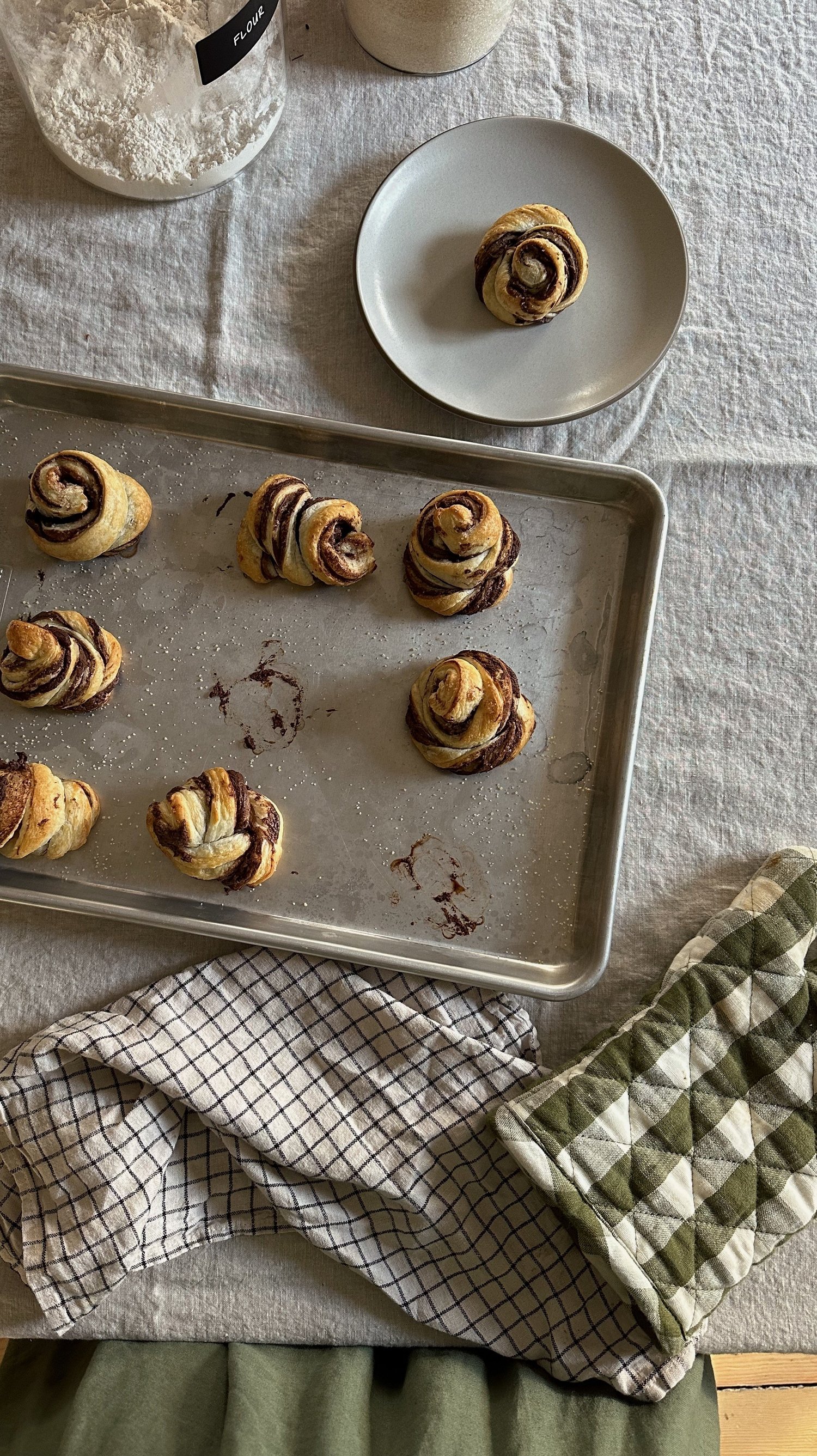 Chocolate Hazelnut Swirls — Chloé Crane-Leroux