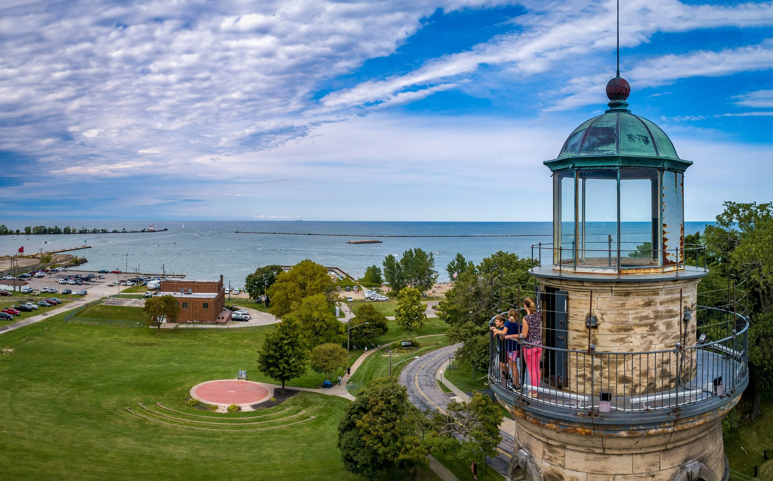 Two Lighthouses in Lake County — Tour Lake County