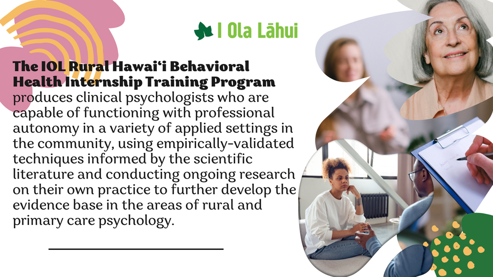 Psychology Training — I Ola Lahui, Inc.