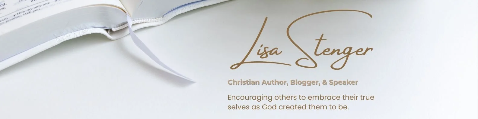 Lisa Stenger, Christian Author, Blogger and Speaker