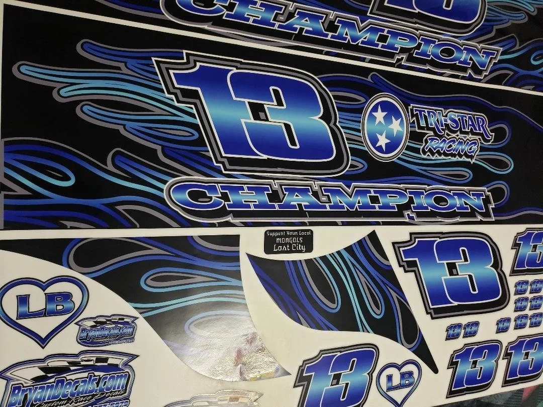 Go Kart/ Engine Decal Kits