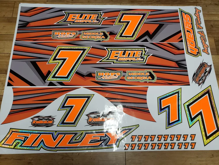 Go Kart/ Engine Decal Kits