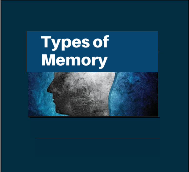 Memory Overview — Nature-Nurture