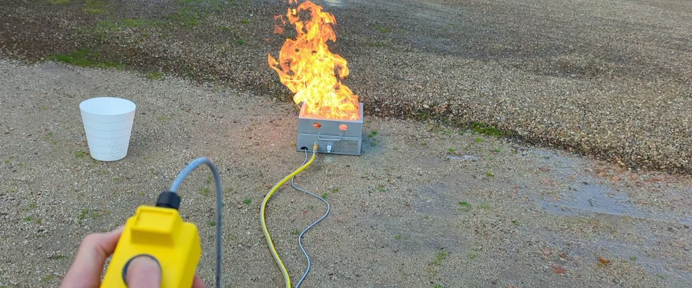 Fire Extinguisher Training Trays | Fire Fighting Training Simulators