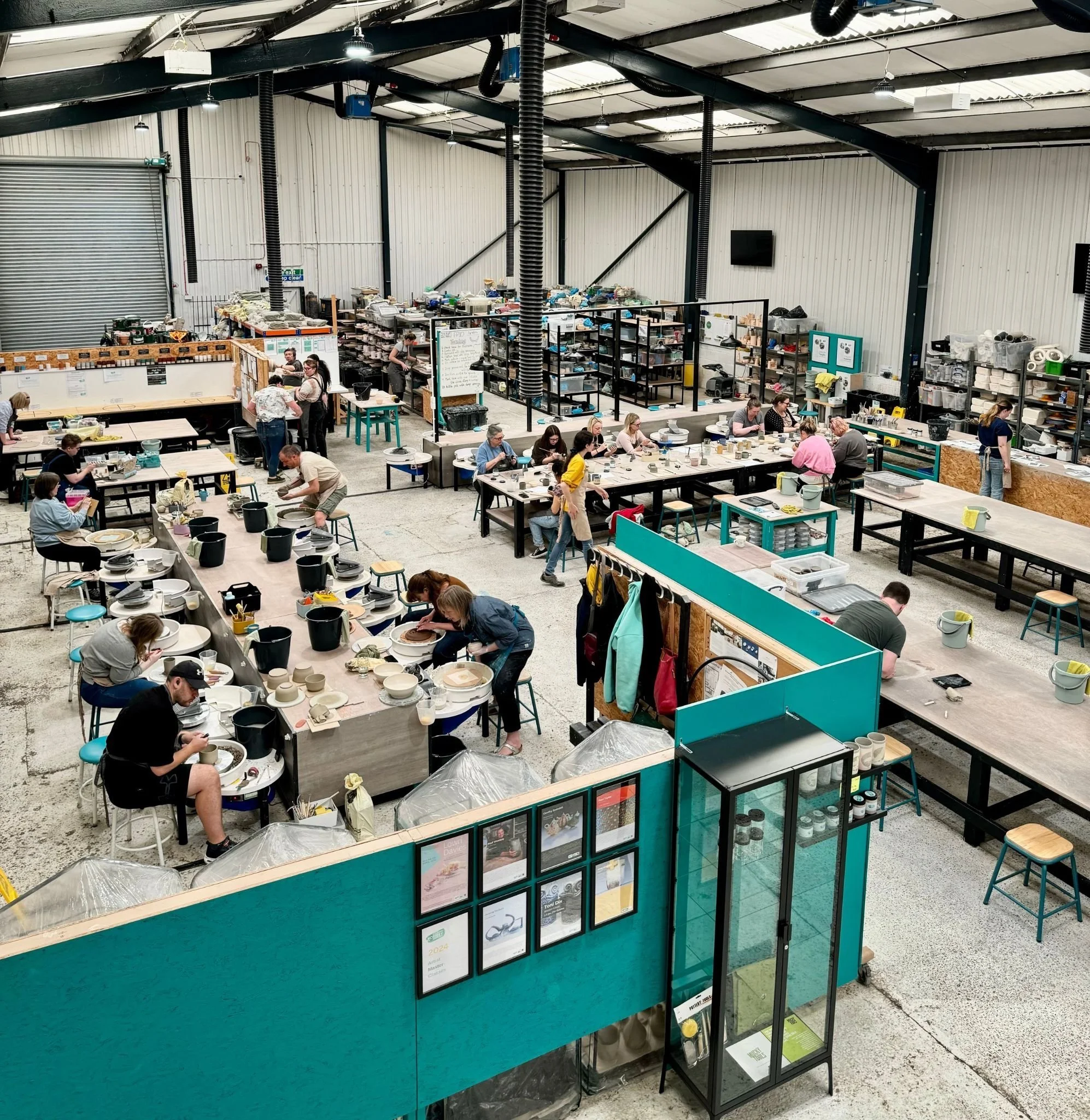 Cardiff Pottery Workshops Main Studio — Art Space Cardiff