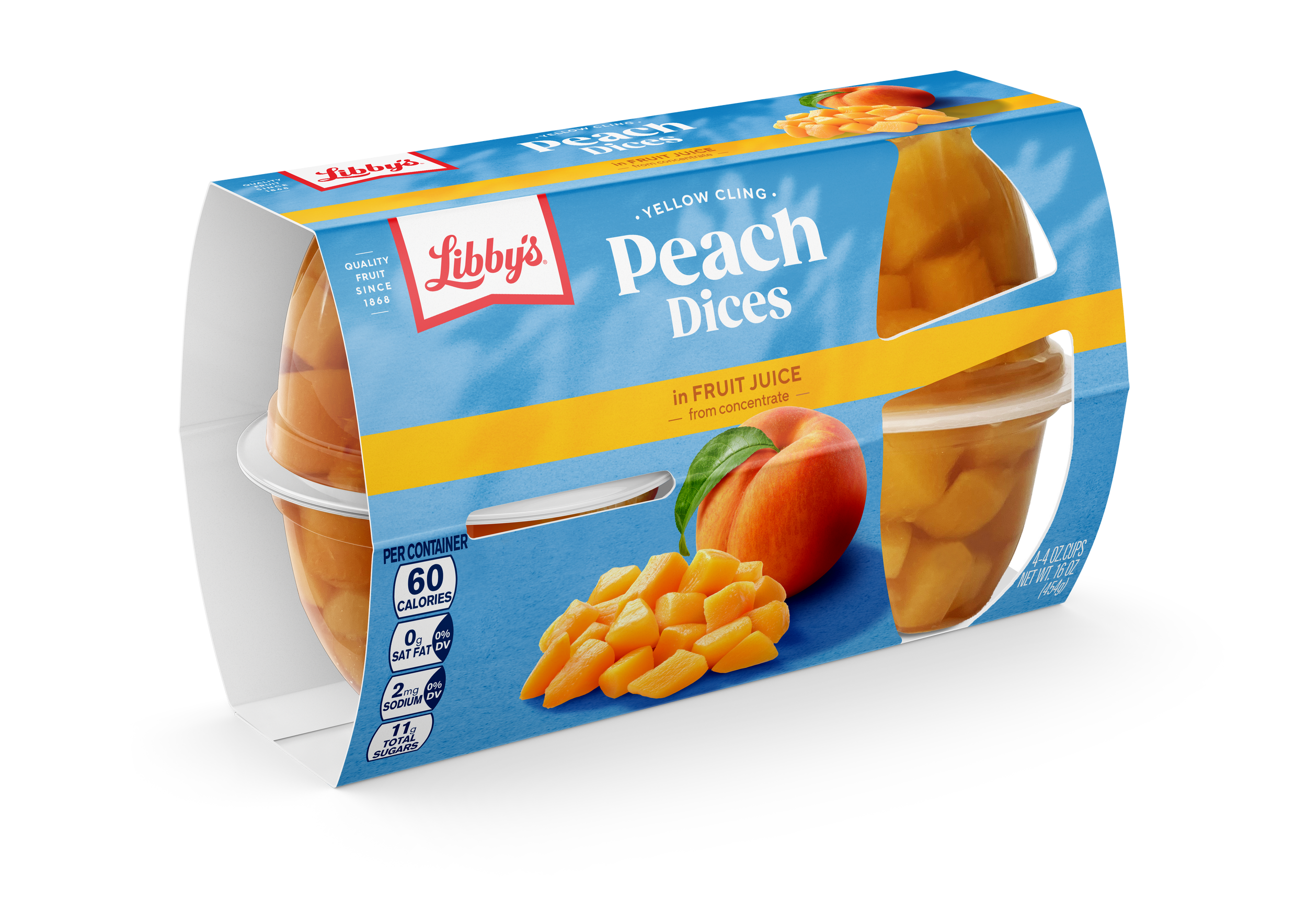 Diced Peaches
