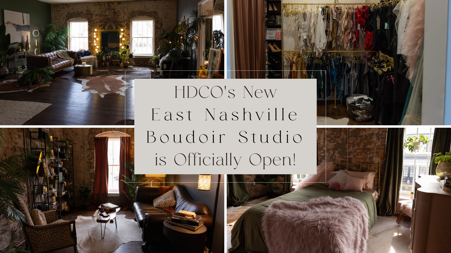 HDCO’s New East Nashville Boudoir Studio is Officially Open! — Holly ...