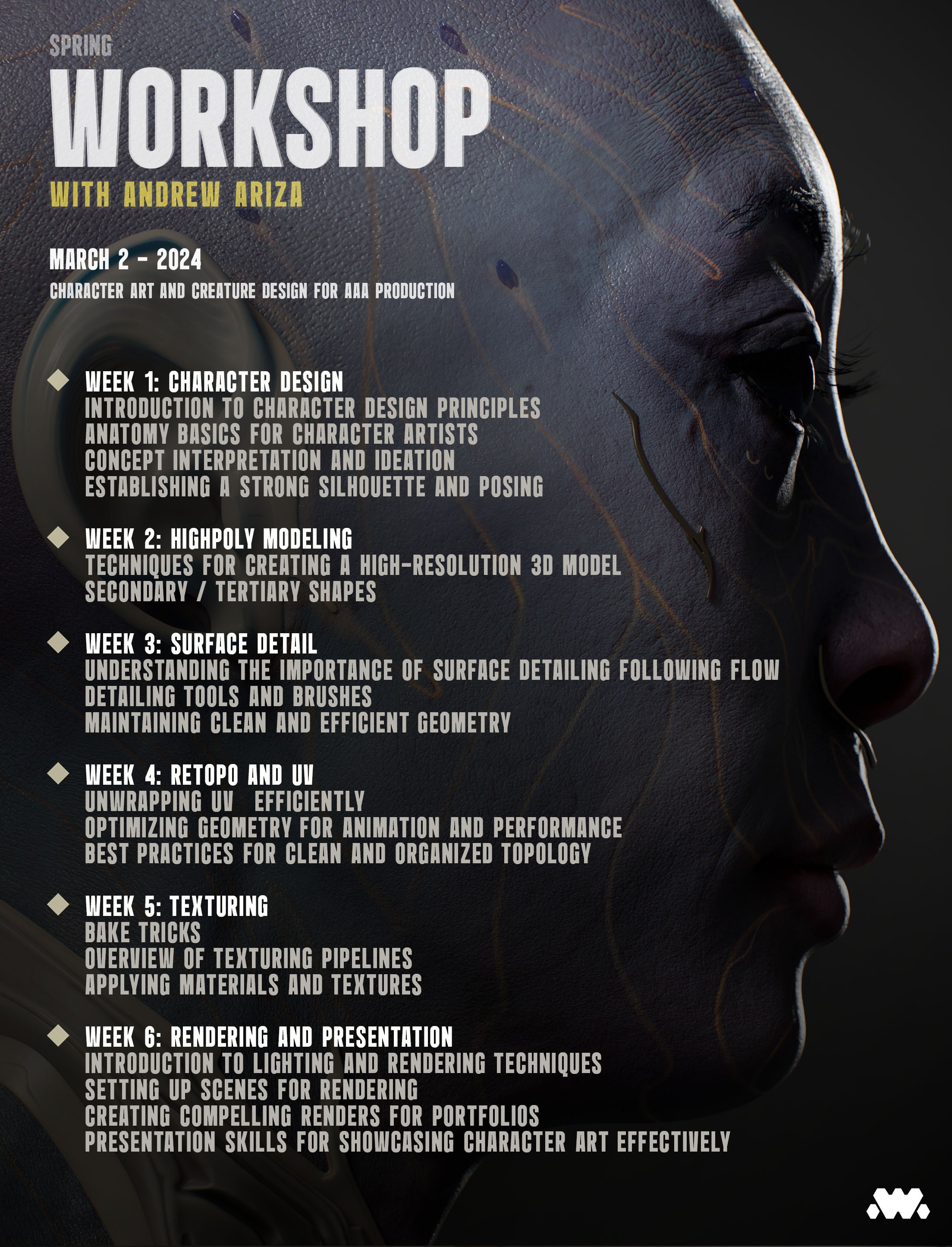 Spring Workshop — Andrew Ariza