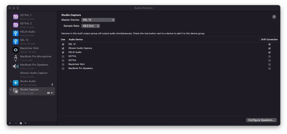 How To Use An Aggregate Device To Combine Audio Interfaces — Woodyard Music
