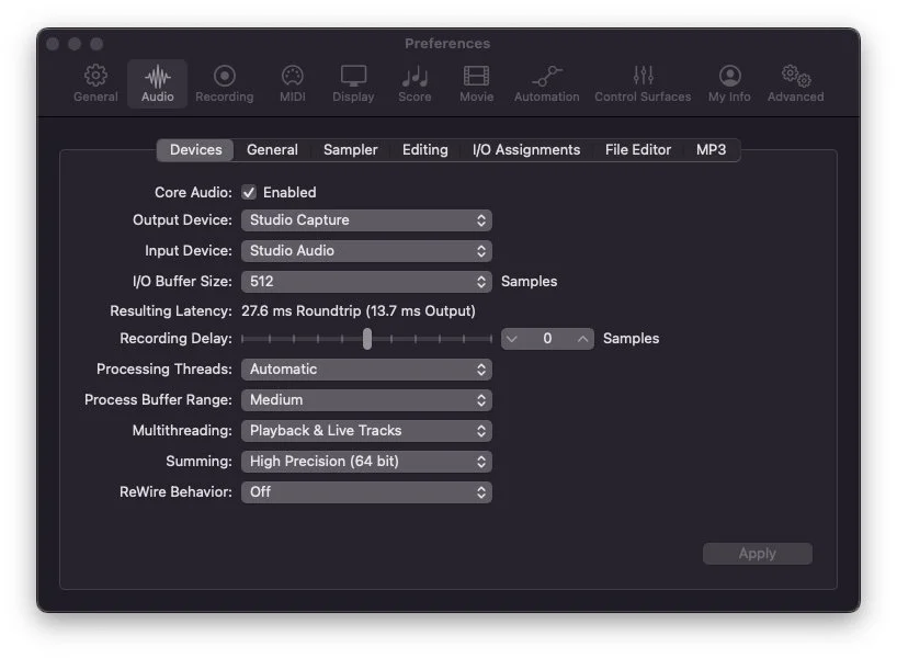 How To Use An Aggregate Device To Combine Audio Interfaces — Woodyard Music