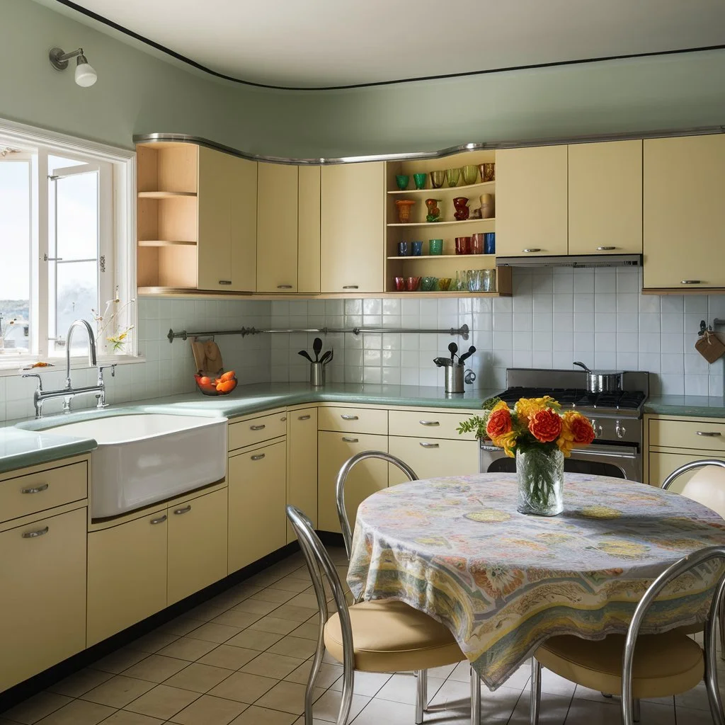 20 Vintage Coastal Kitchen Ideas: Seaside Charm from the 1920s to 1940s ...