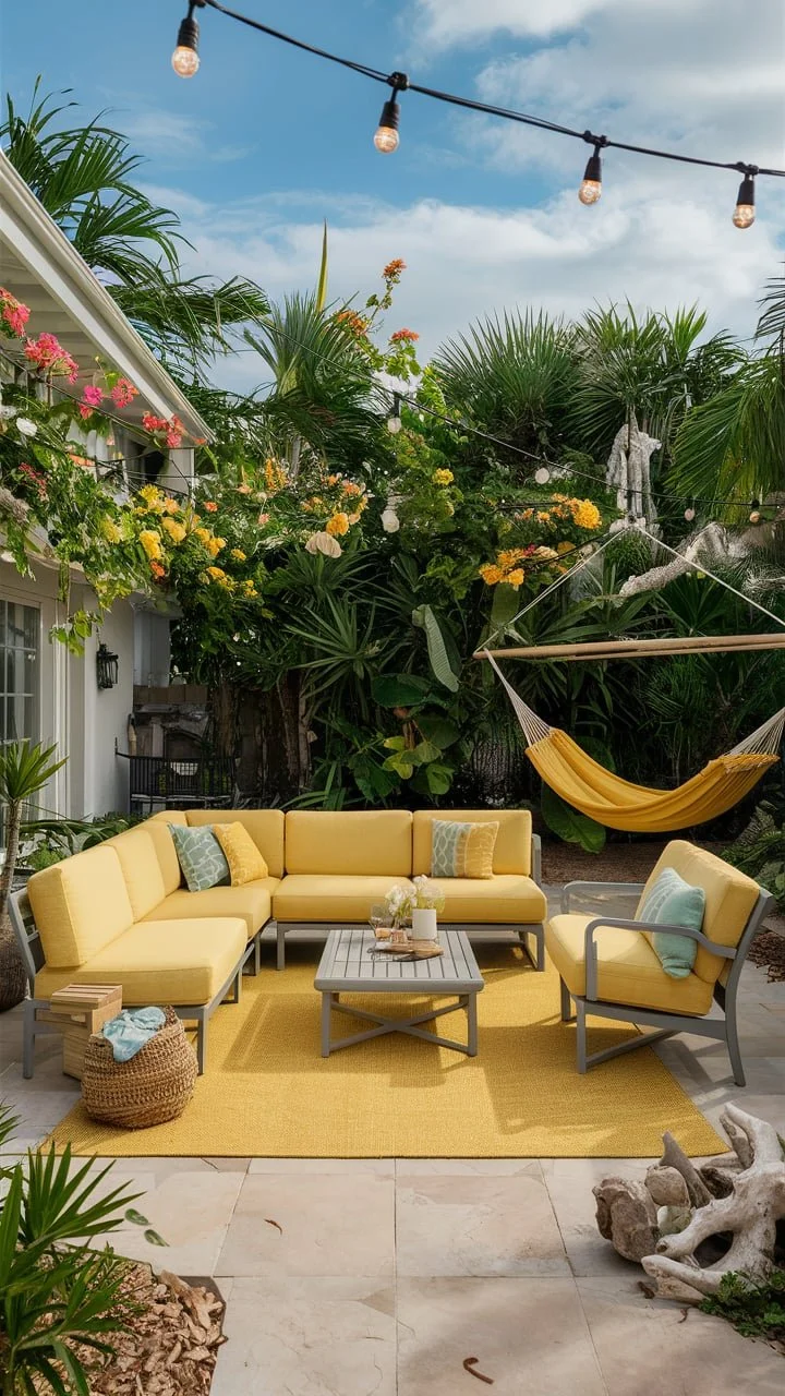 Bringing Sunshine to the Coast: Designing a Yellow Coastal Cottage ...