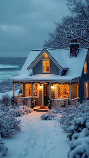 10 Dreamy Coastal Cottages Perfect for Winter Getaways — Coastal ...