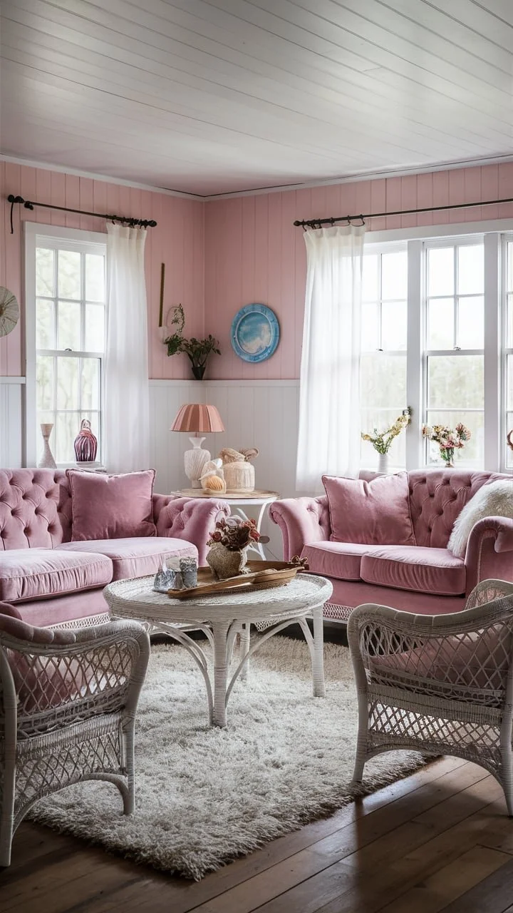 22 Dreamy Pink Coastal Bedroom Ideas: Where Sea Meets Blush — Coastal ...