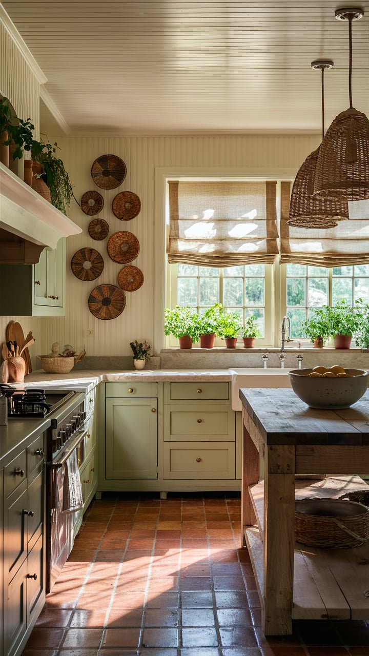 Charming Seaside Retreat: English Coastal Cottage Kitchen Inspiration ...