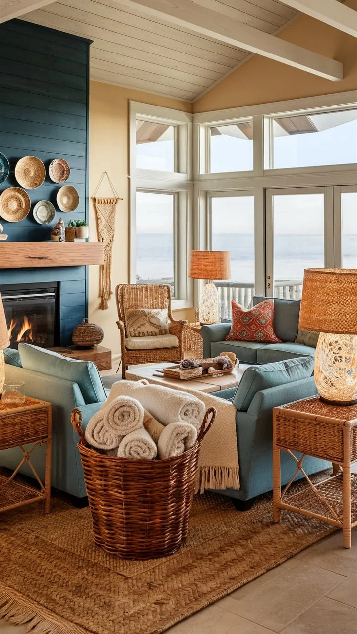 44 Coastal Living Room Ideas to Bring Beach Vibes Home — Celeste's ...