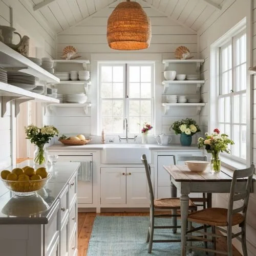 Best Ways to Style Your Small Beach House Kitchen — Celeste's Coastal ...