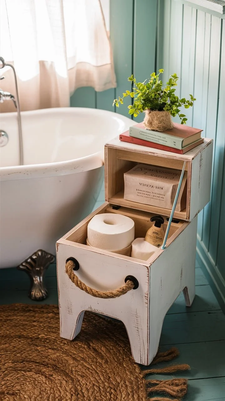 Small Beach Cottage Bathrooms: Storage Solutions and Design Tips ...