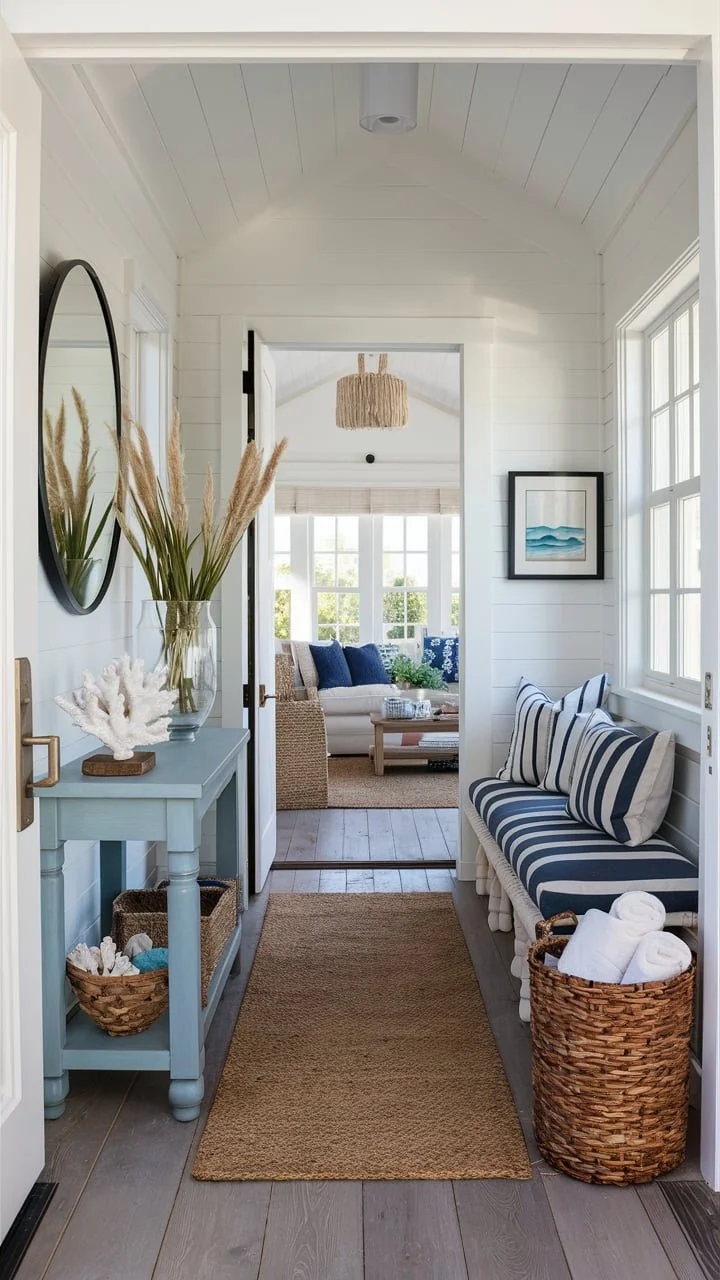 22 Coastal Home Decor Entry Ideas — Coastal Cottage by Celeste