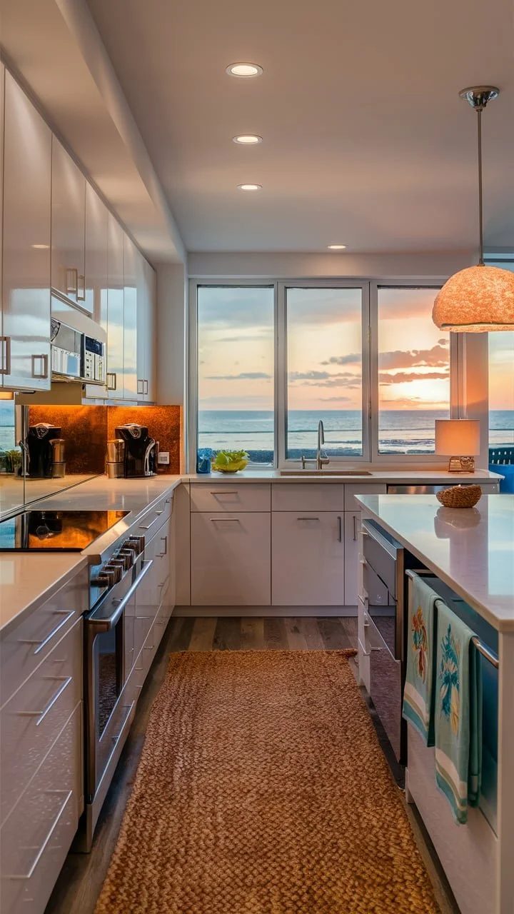 35 Small Coastal Kitchen Ideas to Maximize Your Space — Celeste's ...