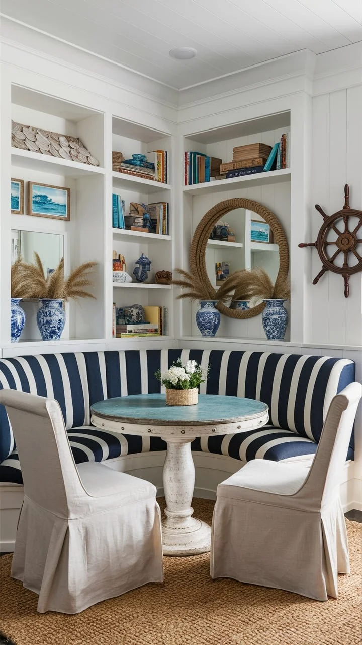33 Coastal Breakfast Nook Ideas — Coastal Cottage by Celeste