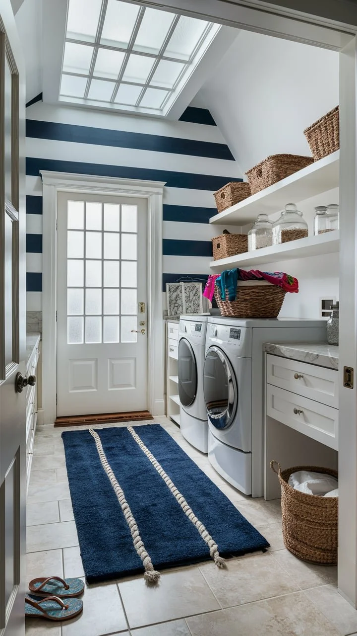 15 Coastal Chic Laundry Room Ideas — Coastal Cottage by Celeste