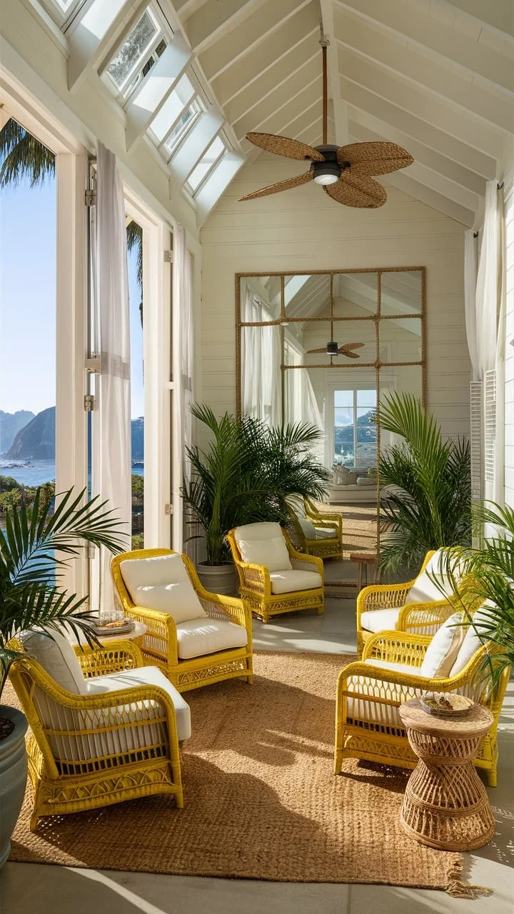 Bringing Sunshine to the Coast: Designing a Yellow Coastal Cottage ...