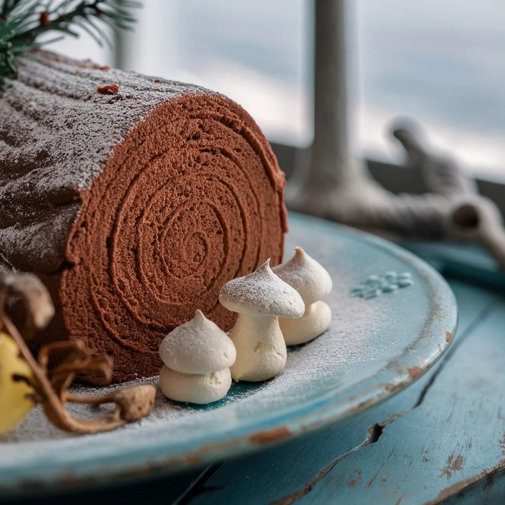 Yule Log (Swiss Roll) — Celeste's Coastal Cottage
