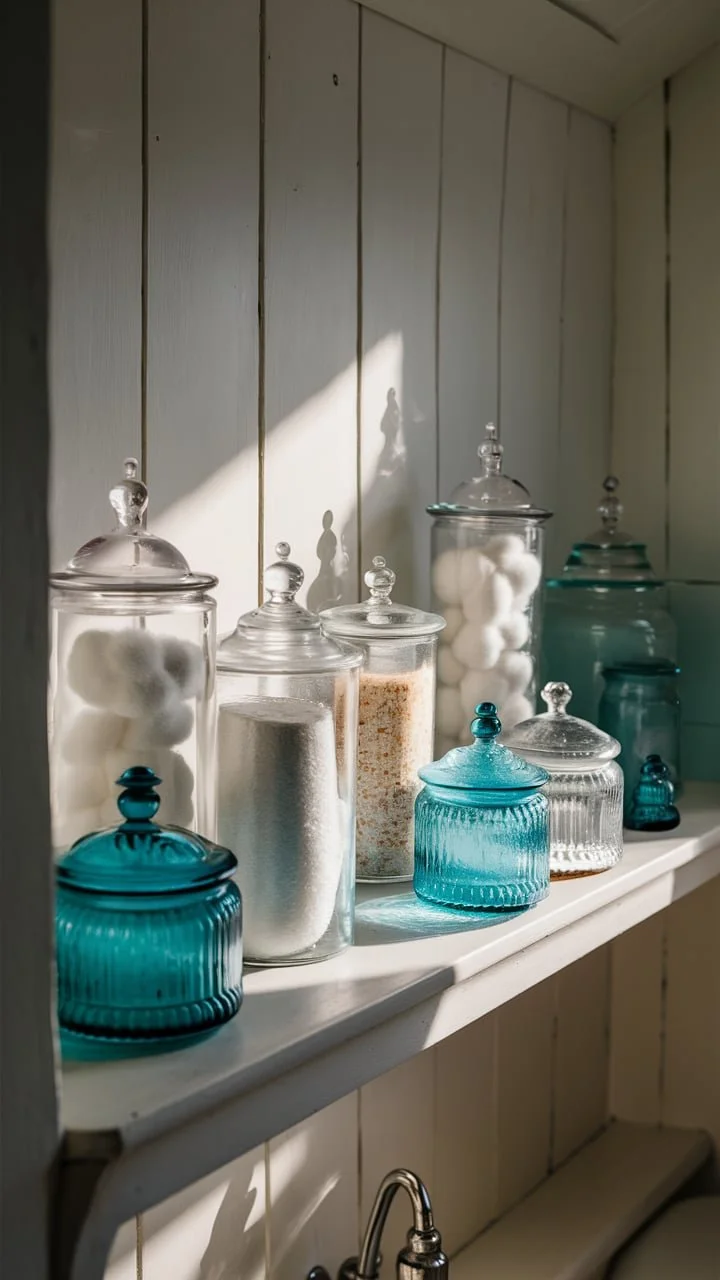 12 Small Beach Cottage Bathroom Storage Ideas That Maximize Space ...