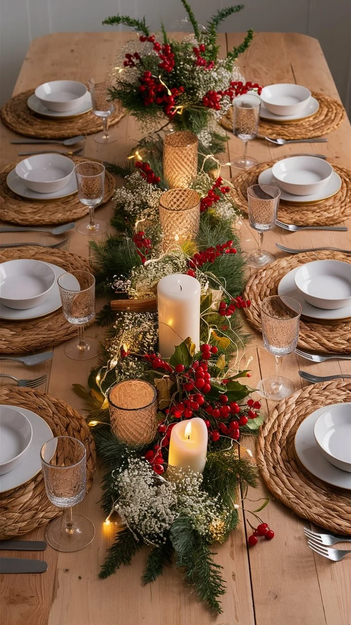 Stunning Coastal Cottage Kitchens Decked Out for Christmas — Celeste's ...