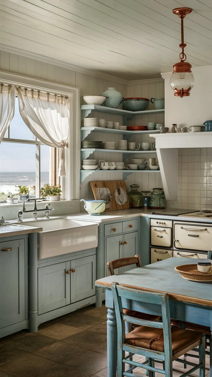 Seaside Charm: Coastal Cottage Kitchen Bliss — Celeste's Coastal Cottage