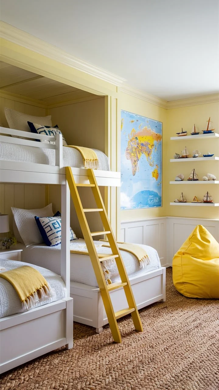 Bringing Sunshine to the Coast: Designing a Yellow Coastal Cottage ...