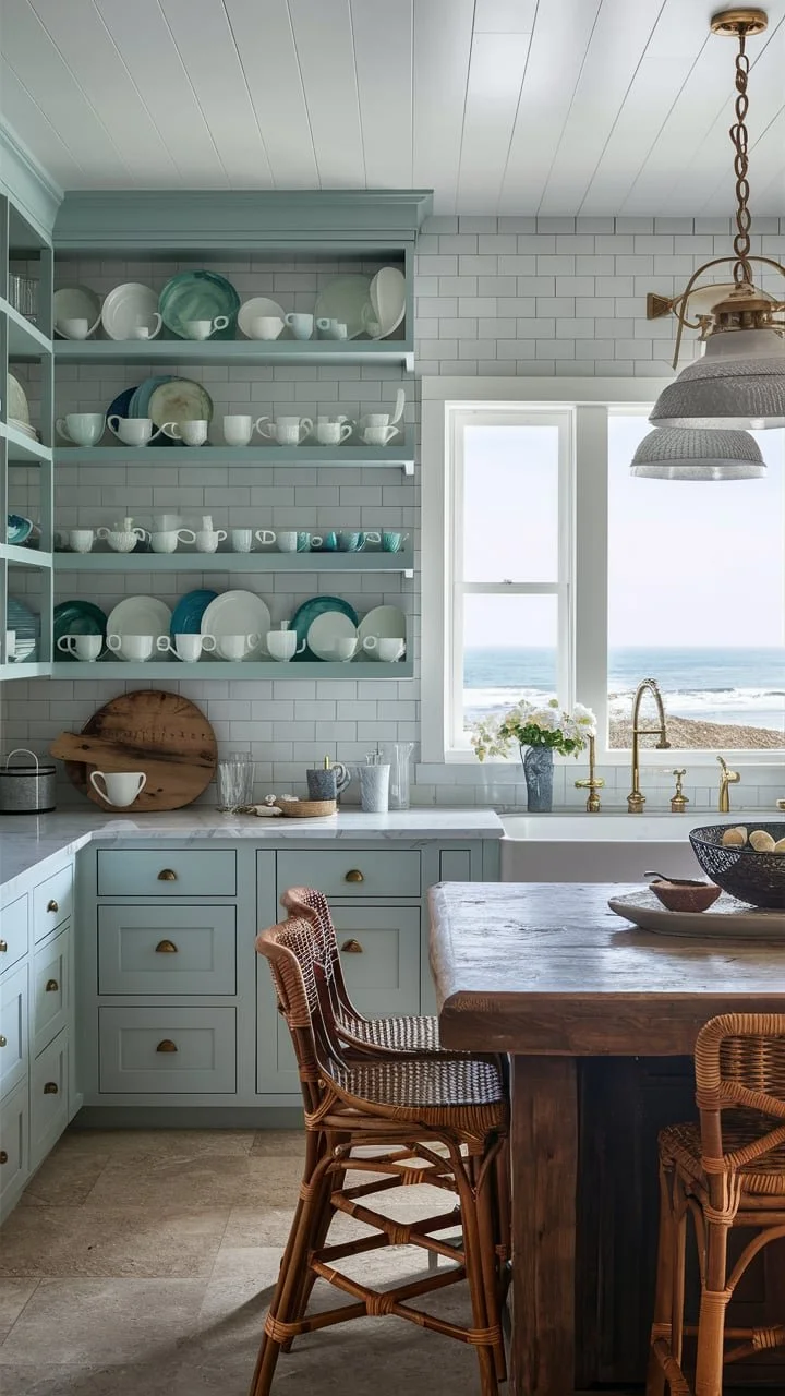 34 Dreamy Coastal Kitchen Ideas to Inspire You — Celeste's Coastal Cottage