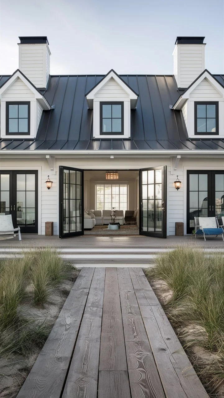 18 Coastal Cottage Exterior Designs: Get the Look & Maintenance Tips ...