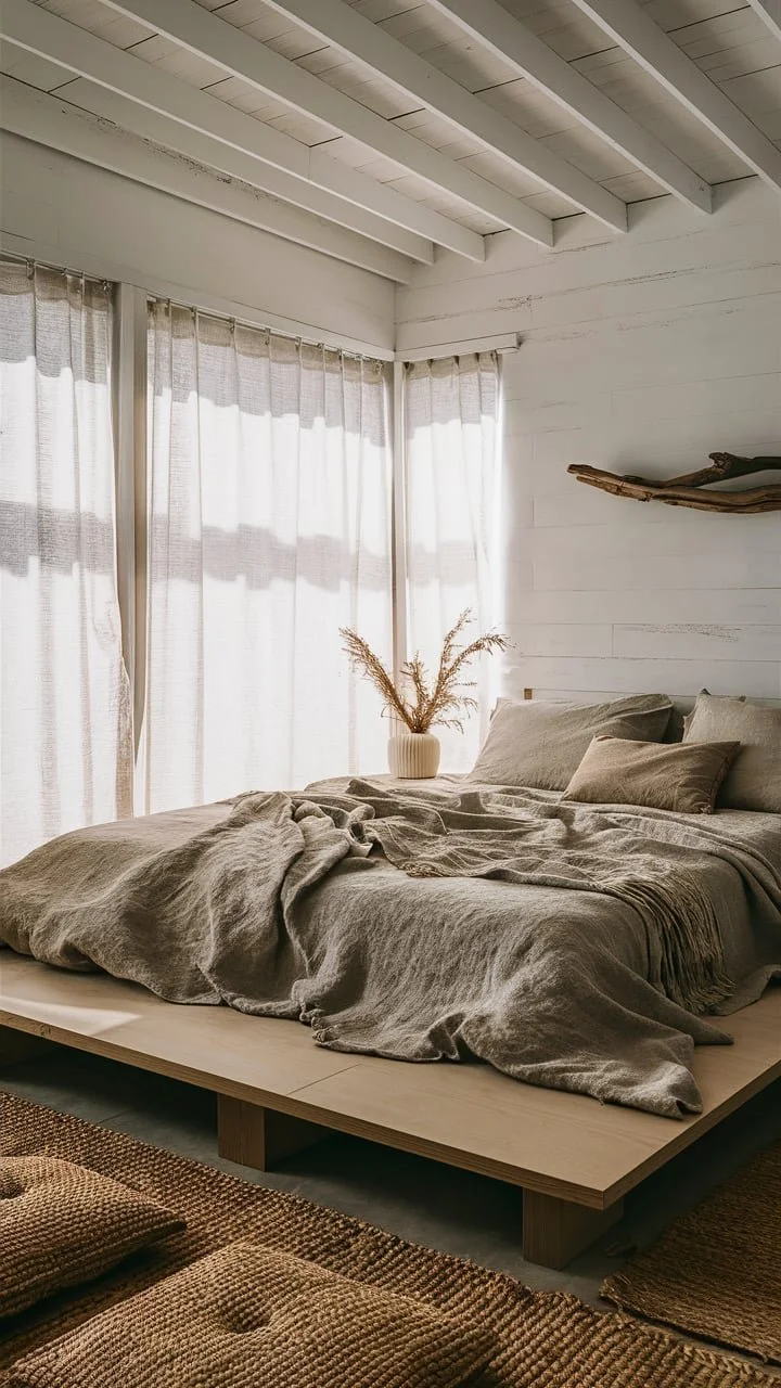 Beach Cottage Bedroom Refresh: Low Bed Ideas for Cozy Comfort — Coastal ...