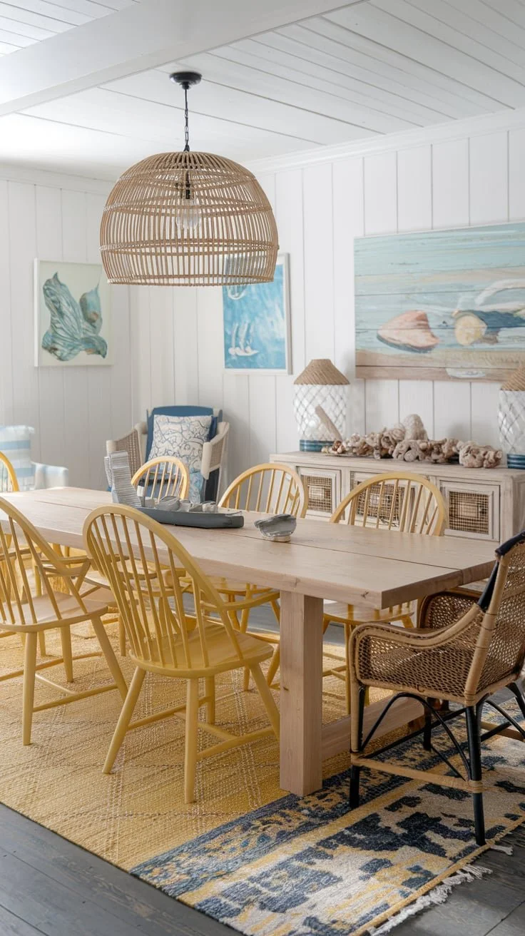 Bringing Sunshine to the Coast: Designing a Yellow Coastal Cottage ...