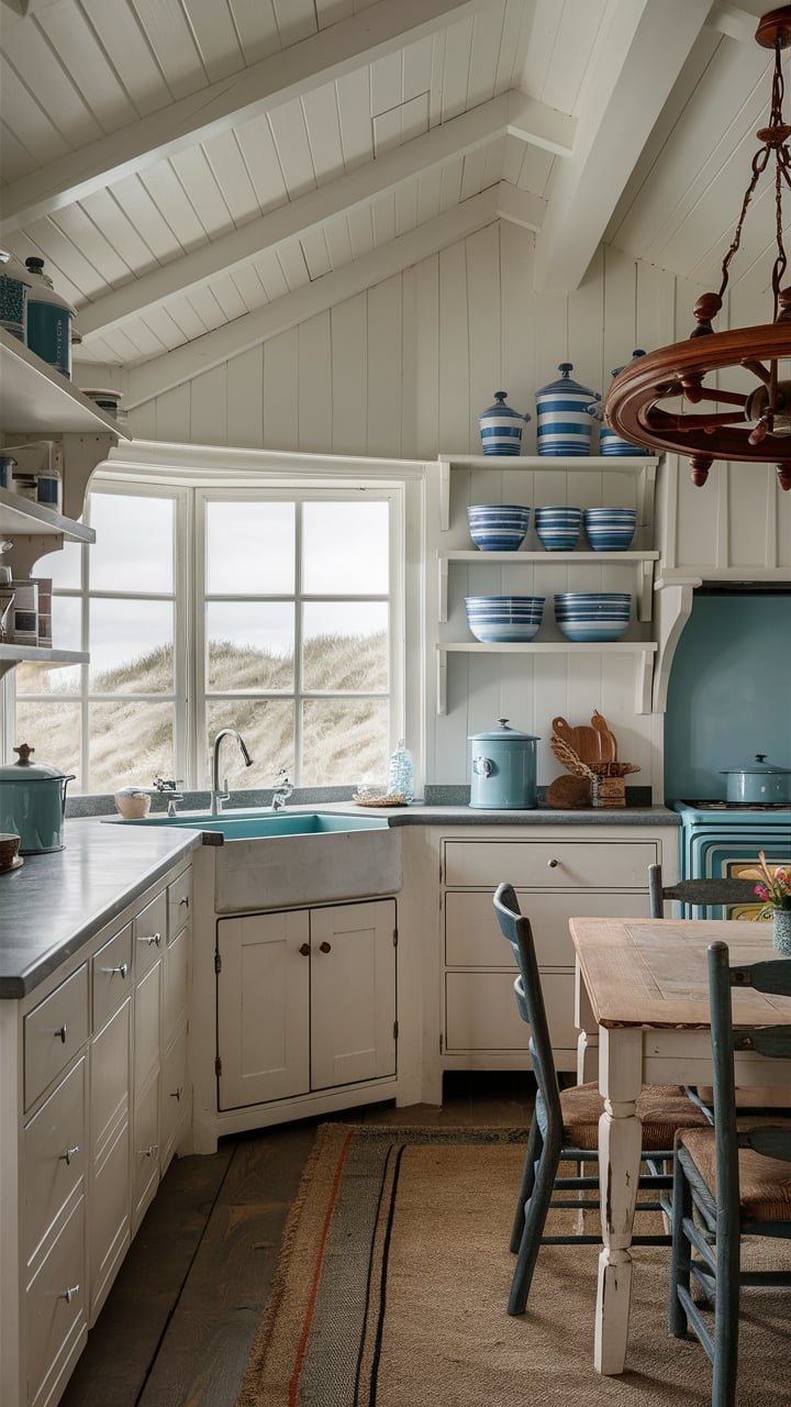 Seaside Charm: Coastal Cottage Kitchen Bliss — Coastal Cottage by Celeste