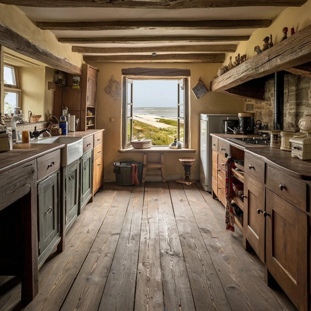 How to Style a Cozy Coastal Cottage Kitchen Inspired by the English ...