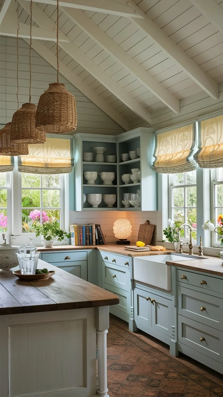 How To Recreate This Quaint Coastal Cottage Kitchen — Coastal Cottage ...