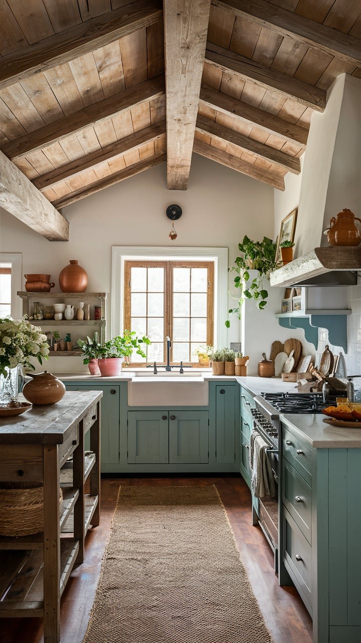 Vintage Cottage Kitchens That'll Make You Want to Quit Your Job and ...