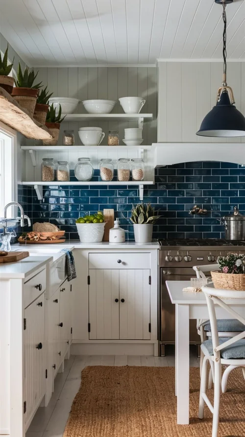 Best Ways to Style Your Small Beach House Kitchen — Celeste's Coastal ...