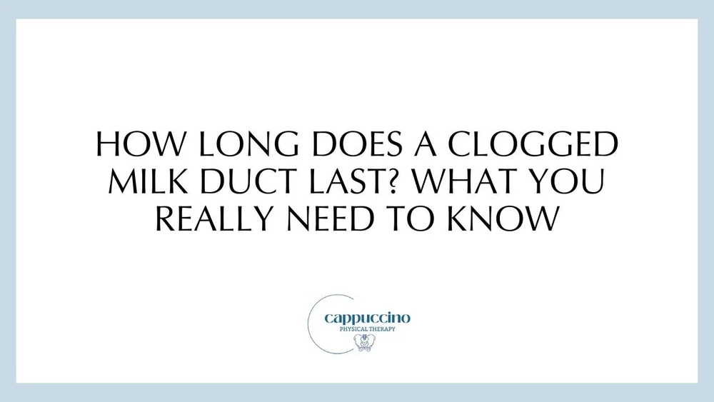How Long Does a Clogged Milk Duct Last? What You Really Need to Know ...