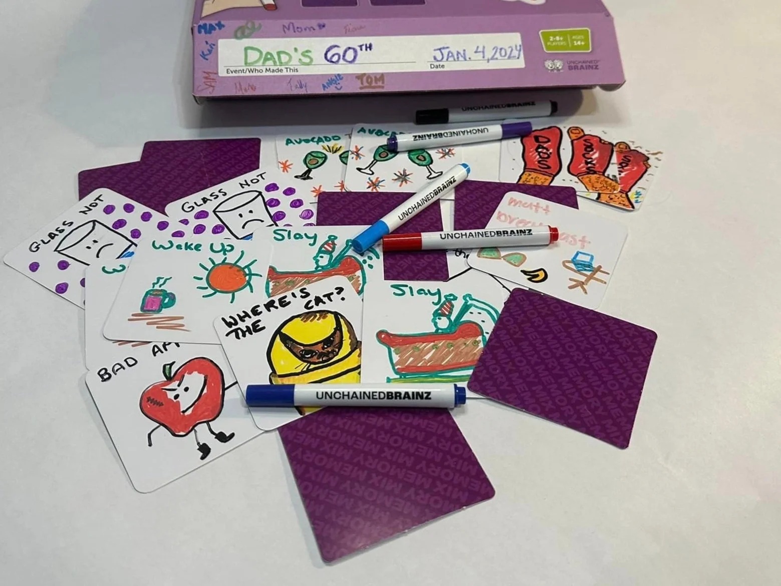 Make Your Own Memory Game Together! The Perfect Activity and Keepsake ...