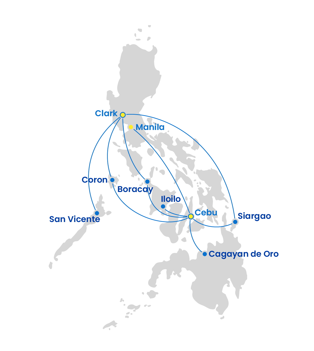 Airport Locations — Sunlight Air