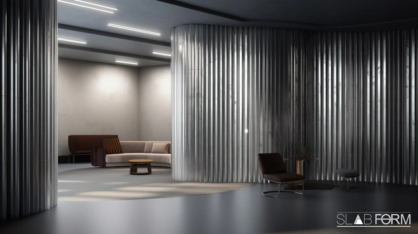 Project Fluted Aluminum — Slabform